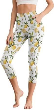 Generic Legging de sport 2026 pour femme, d&eacute;contract&eacute;, tendance, imprim&eacute;, yoga, entra&icirc;nement, pantalon capri athl&eacute;tique, taille haute, extensible et confortab