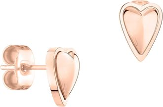 Liebeskind Liebeskind Berlin Ohrringe - Edelstahl Metal Heart - Gr. unisize - in Gold - f&uuml;r Damen