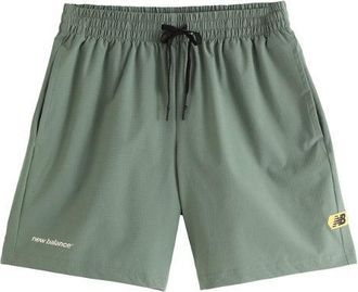 New Balance Herren Street Classics Short in Grün, Baumwolle, Größe XS