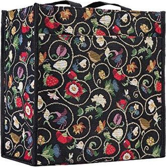 SIGNARE Tapisserie Siganre Sac &agrave; Main Femme, Sac fourre-Tout Femme, Tote Bag avec Garden Designs (Jacobean Dream)