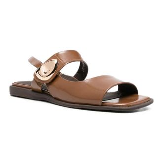 Sergio Moretti Femme, Chaussures, Brun, Taille: 37 EU Sandales &agrave; bout ouvert