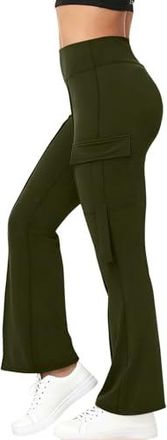 Generic Legging pour femme avec jambes &eacute;vas&eacute;es et fonction lifting des fesses, taille haute, id&eacute;al pour le yoga, la course et la randonn&eacute;e, pantalon pour femm