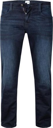 Mustang Jeans Herren Jeans blau Baumwoll-Stretch