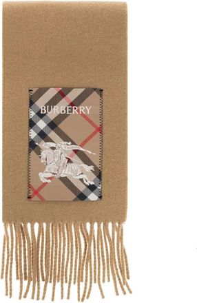 Burberry Check Cashmere Scarf - - Accessories - unisex - Braun - ONE SIZE