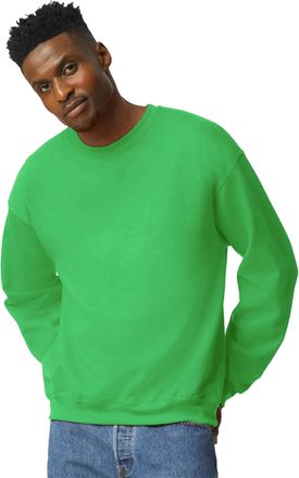 Gildan Unisex Fleece Crewneck Sweatshirt, Style G18000, Multipack Hemd, Irish Green (1er-Pack), X-Large