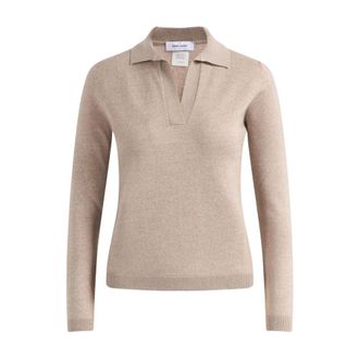 Gran Sasso Polo - - Knitwear - Damen - Beige - M