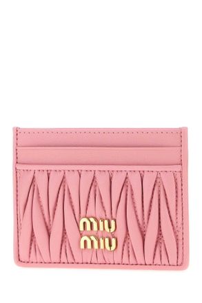Miu Miu Minuteria Card Case - Pink