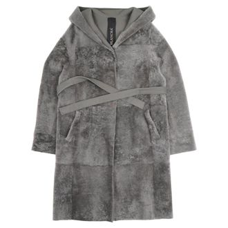 BLANCHA Wendbarer Shearling-Mantel - - Coats - Damen - Grau - S