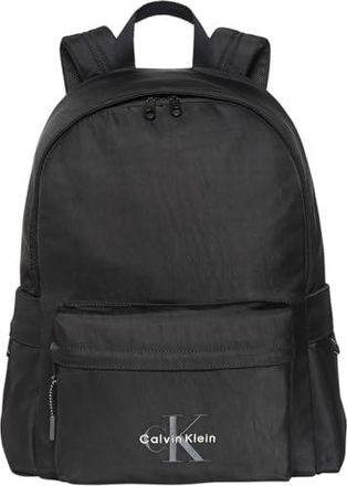 Calvin Klein Homme Bold Round Backpack Lv04D3114G Sac &agrave; Dos, Black (Black), Taille Unique