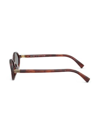 Miu Miu Eyewear MU04ZS21C40O Sunglasses - Brown