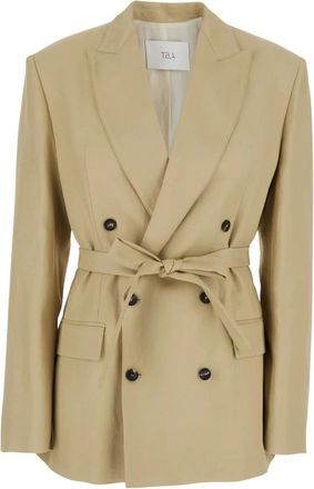 Tela Femme, Vestes, Beige, Taille: 40 FR Frost Blazer