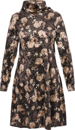 Usha Kleid Frauen braun mehrfarbig