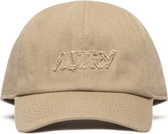Autry Homme, Accessoires, Beige, Taille: ONE Size Cappello baseball in cotone