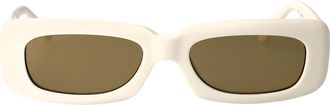 The Attico Lunettes De Soleil - Blanc