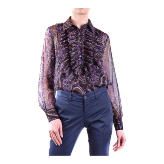 P.A.R.O.S.H. Shirt - - Blouses & Shirts - Damen - Lila - S