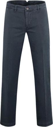 Moorer Homme, Pantalons, Bleu, Taille: 3XL Filicudi Chinos