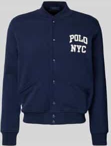 Polo Ralph Lauren Regular Fit College-Jacke aus Baumwoll-Mix