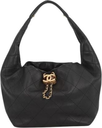 Chanel Sac bandouli&egrave;re Matelass&eacute; Pre-owned - Femme - Pre-owned - Noir - Taille: ONE Size