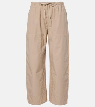 Leset Weite Cropped-Hose Kyoto aus Baumwolle