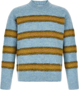 Dries Van Noten Herren, Strickwaren, Blau, LGr&ouml;&szlig;e