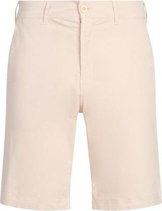 Faguo Short droit Saulien en coton m&eacute;lang&eacute;