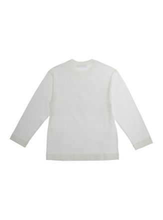 Marni Boys T-Shirt Long Sleeve White Cotton Top