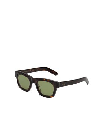 Retro Superfuture Unisex Sunglasses Sintesi 3627 Acetate Brown