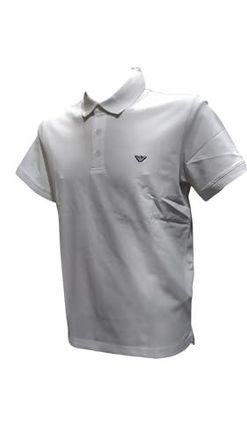 Emporio Armani Essential Polo Beachwear, Blanc, XXL Homme