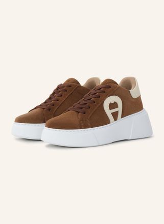 Aigner Aigner Plateau Sneaker Elaine 16a beige