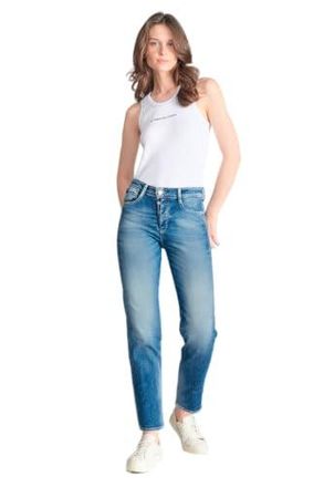 Le Temps Des Cerises Jeans 400/17 mom Bambino Taille Haute 7/8&egrave;me Bleu