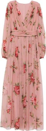 Dolce & Gabbana Femme, Robes, Rose, Taille: 38 FR Abito lungo