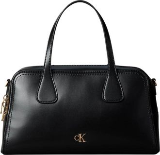 Calvin Klein Sac bowling moyen - Femme - Sacs - Noir - Taille: ONE Size
