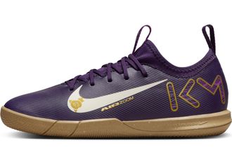 Nike Nike Fußballschuh Jr. Mercurial Vapor 16 Academy Kylian Mbappé Ic Low-Top Fußballschuhe Für Ältere Kinder, Grand Purple/Pale Ivory, FQ8414-500, 32 EU 