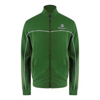 Aquascutum Active Piping Mock Neck Army Green Fleece