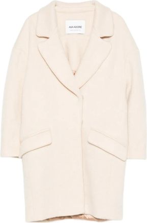 Ava Adore manteau à simple boutonnage - Tons neutres