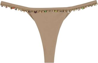 CHRISTOPHER ESBER Femme, Maillots de bain, Brun, Taille: 36 FR Beach Quartz Low Brief