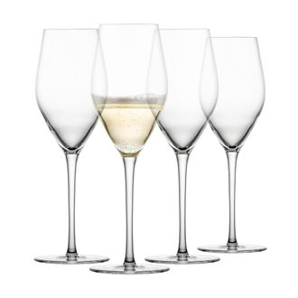 Schott Zwiesel Sektglas Bar Special (4er-Set), formsch&ouml;ne Sektgl&auml;ser mit Moussierpunkt, sp&uuml;lmaschinenfeste Tritan-Kristallgl&auml;ser, Made in Germany (Art.-Nr. 123625)