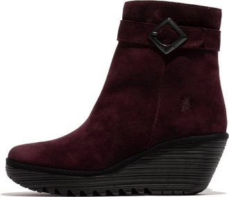 FLY London Fly London Damen Yuji596fly Fashion Boot, Purple, 35 EU