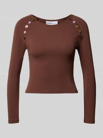 Daisy Street Longsleeve mit Kn&ouml;pfen Modell EMIE