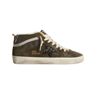 Golden Goose Homme, Chaussures, Vert, Taille: 39 EU Mid Star Baskets