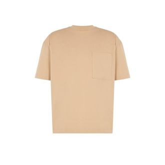 Saison 1865 Bart Cotton Round Color T -Shirt - Brown
