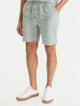 Guess Stoffshorts M6GD29 K3237 Gr&uuml;n Regular Fit