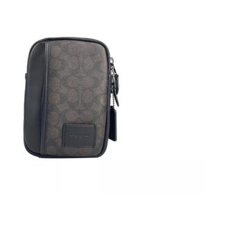 Coach Homme, Sacs, Noir, Taille: ONE Size Sac Bandoulière Moderne Noir/Noyer