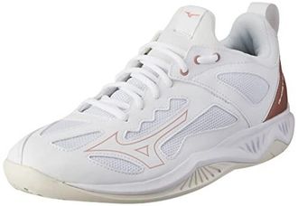 Mizuno Baskets Ghost Shadow pour Femme, Blanc, Rose, Blanc Neige, 40.5 EU