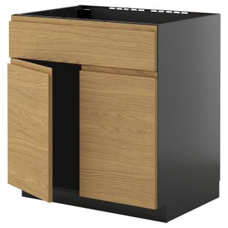 IKEA METOD Unterschr f Sp&uuml;le+2 T&uuml;ren/Front
