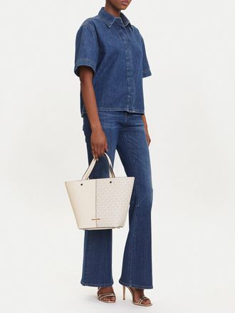 Michael Kors Handtasche MICHAEL Michael Kors Flora 30T5GFFT2B Beige