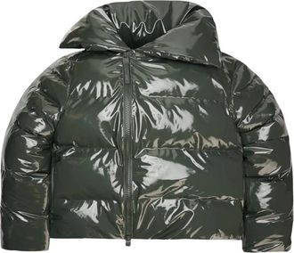 Rains Femme, Vestes, Vert, Taille: 40 FR Puffer Jacket