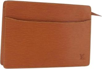 Louis Vuitton Pre-owned Epi Clutch - Femme - Pre-owned - Brun - Taille: ONE Size