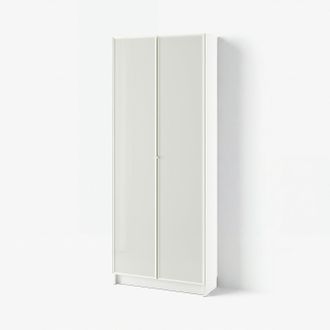 IKEA BILLY / H&Ouml;GBO B&uuml;cherregal mit Vitrinent&uuml;ren