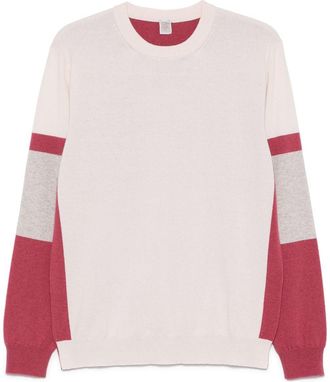 Eleventy Klassischer Kaschmirpullover - Nude